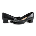 Women's Libie Dress Pumps - Black Leather | Easy Spirit
