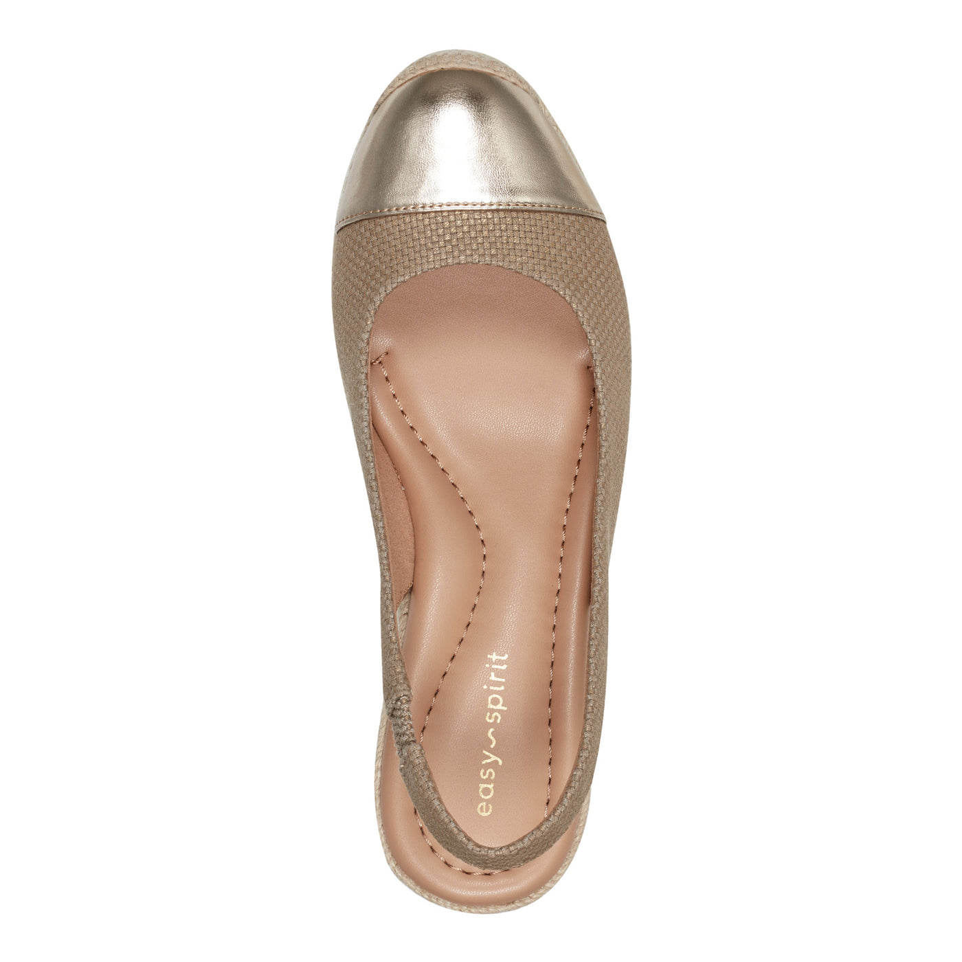 Women's Margie Platform Wedge Slingbacks - Gold | Easy Spirit