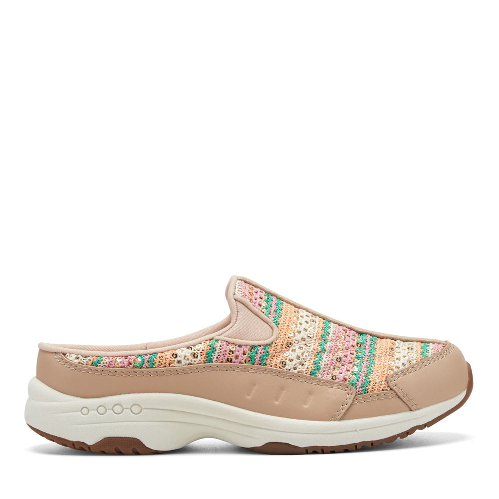 Women's Traveltime Clogs - Light Natural/Striped Multi | Easy Spirit