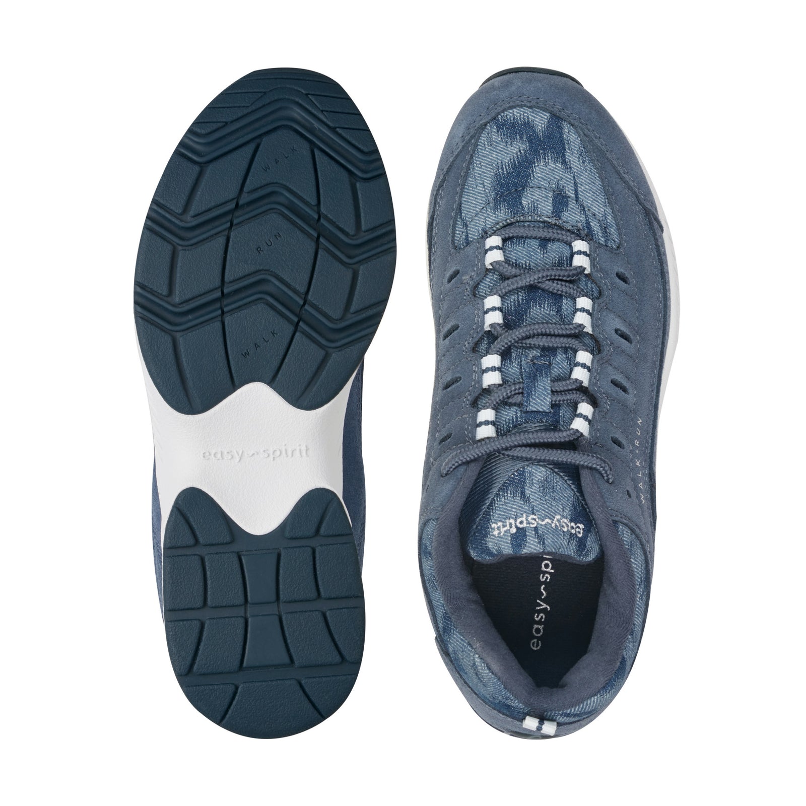 Women's Romy Walking Shoes - Navy/Denim Suede | Easy Spirit