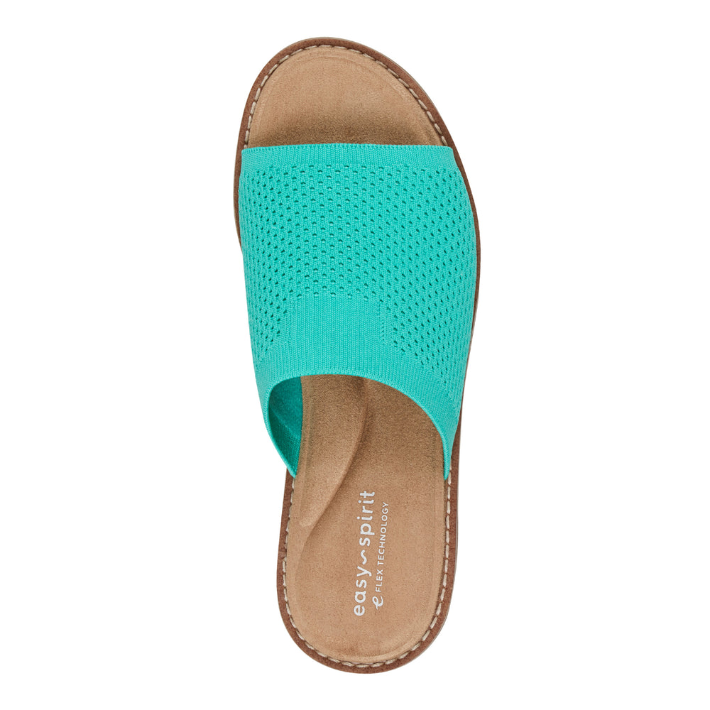 Women's Julisa Flat Sandals - Teal | Easy Spirit