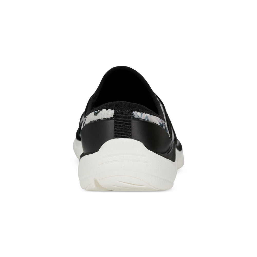 Women's Riptide Clogs - Black/White Floral | Easy Spirit