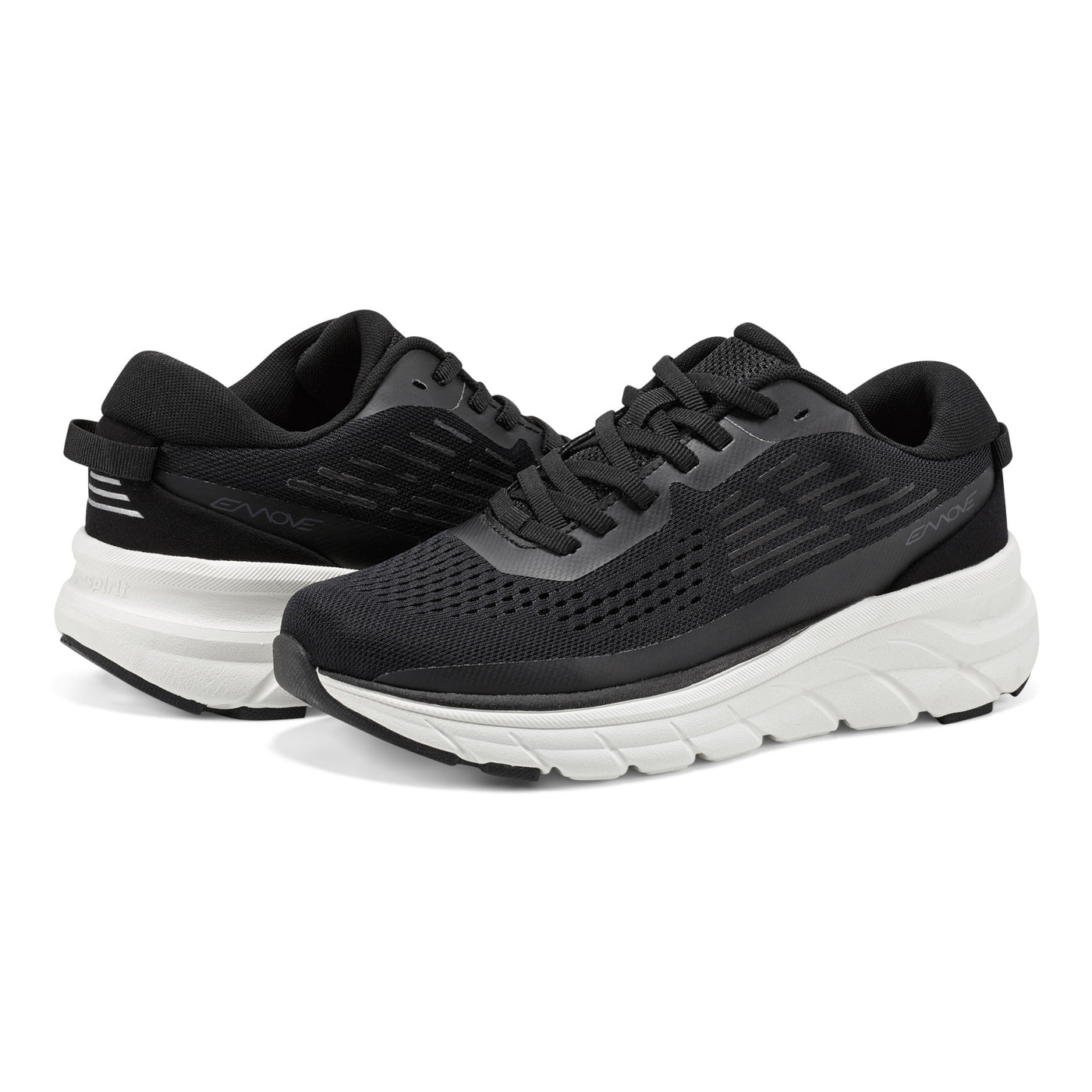 Women's Denise Austin Mel EMOVE Walking Shoes - Black | Easy Spirit