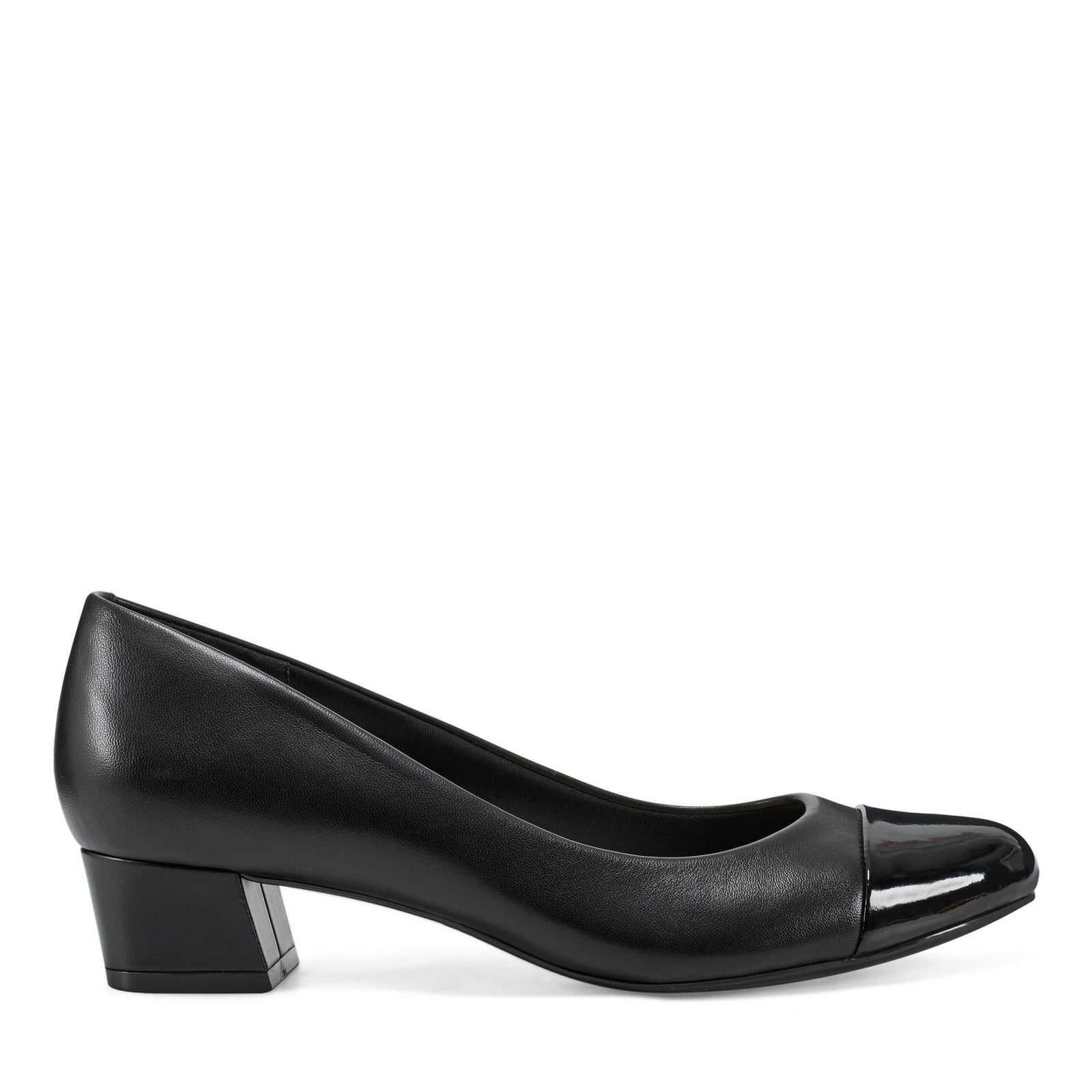 Women's Libie Dress Pumps - Black Leather | Easy Spirit