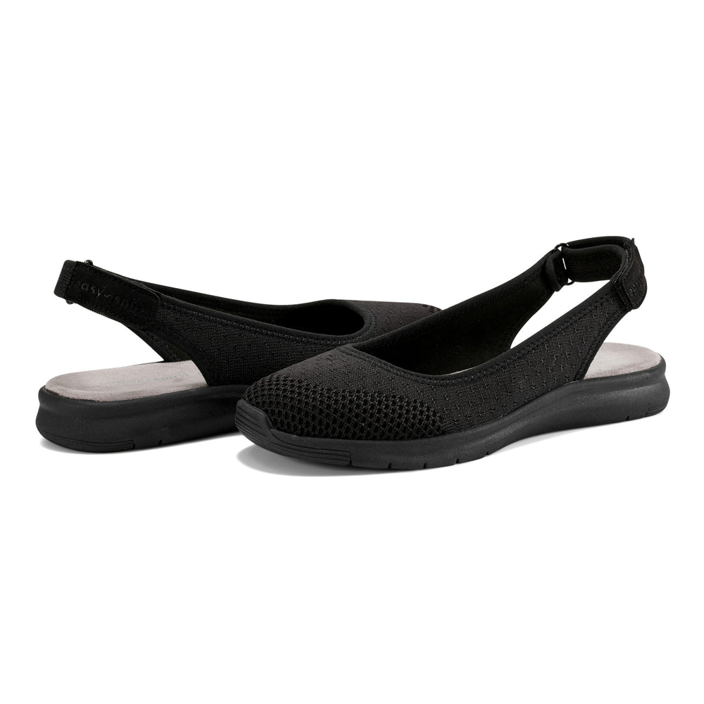 Women's Gracee Slingback Walking Shoes - Black/Black | Easy Spirit