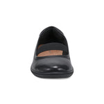 Women's Golden Mary Jane Casual Ballet Flats - Black Leather | Easy Spirit