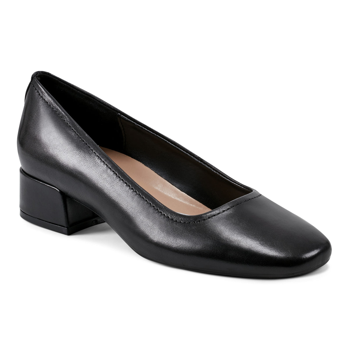 Women's Jain Dress Pumps - Black Leather | Easy Spirit
