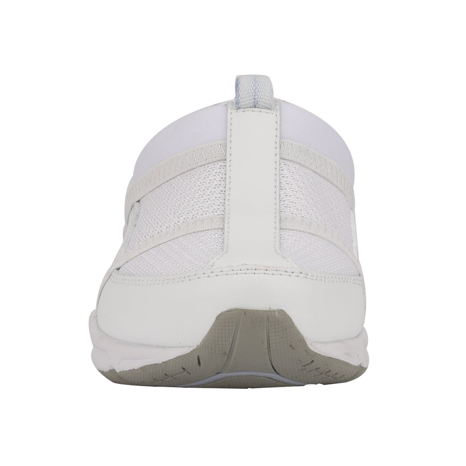 Women's Argyle Mesh Clogs - White | Easy Spirit